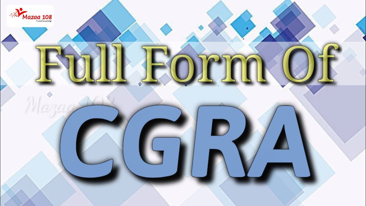full form of CGRA | CGRA stands for | CGRA Means | Banking & Financial ...