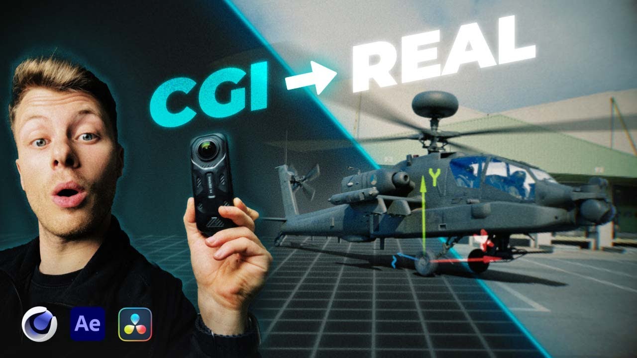 How VFX Artists place CGI in Live-Action Footage - YouTube