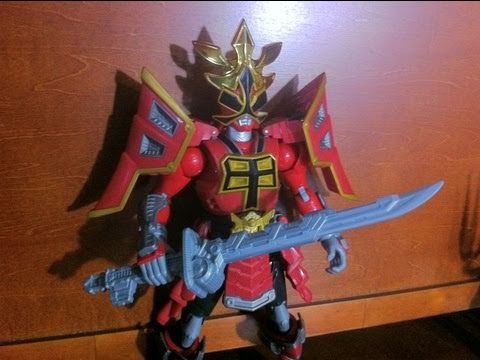 Review: Shogun Battlized Ranger (Power Rangers Samurai) - YouTube