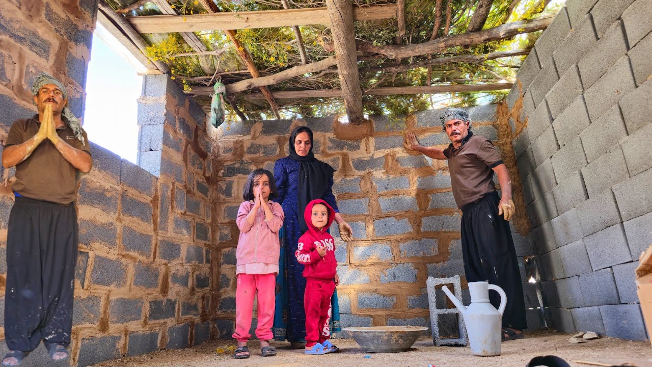 🏞️ Life in the mountains; How do Iranian nomads build their homes by ...