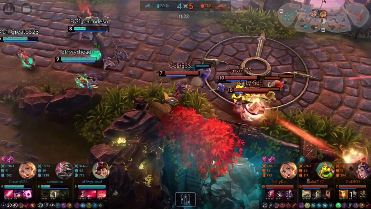 Vainglory late gameplay - YouTube