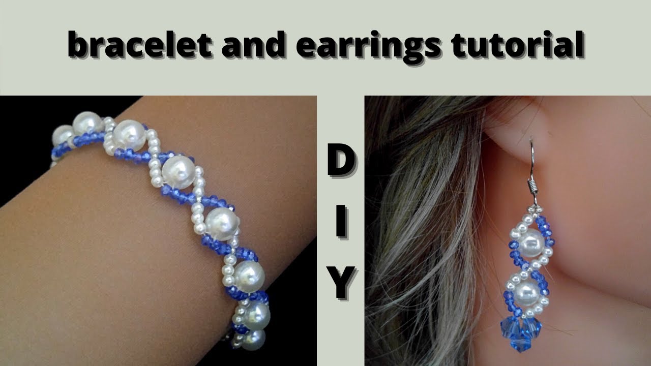 DIY jewelry set in minutes// Easy jewelry set tutorial// - YouTube