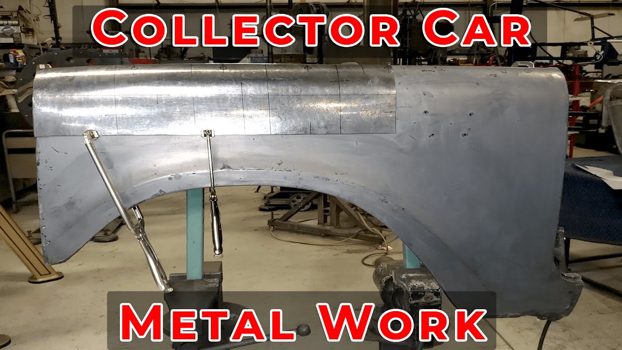 Collector Car Metal Work: Scout 800 - YouTube