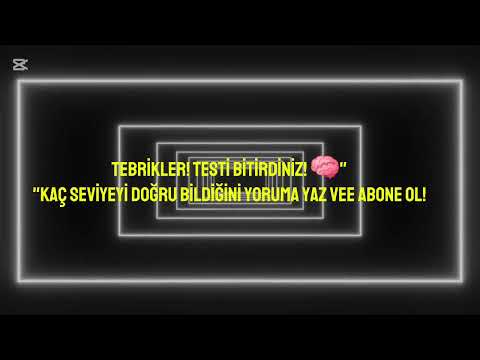 Gerçek IQ Testi - Dünyanın En Zor Testi! 🧠🚨 