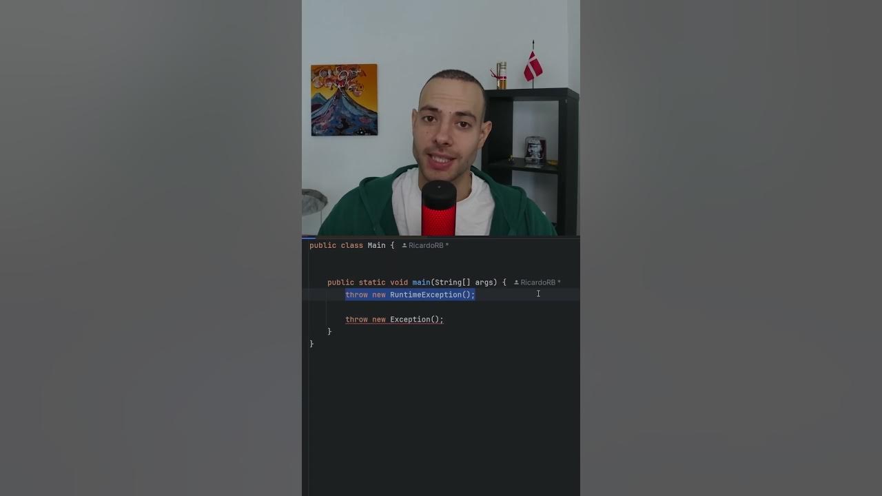 Exception Vs Runtimeexception En Java Youtube