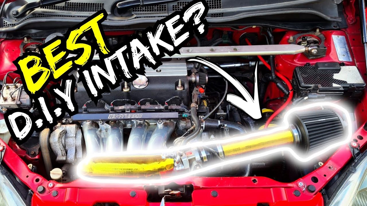 Is This The BEST BUDGET/D.I.Y Intake For The HONDA CIVIC TYPE R ...
