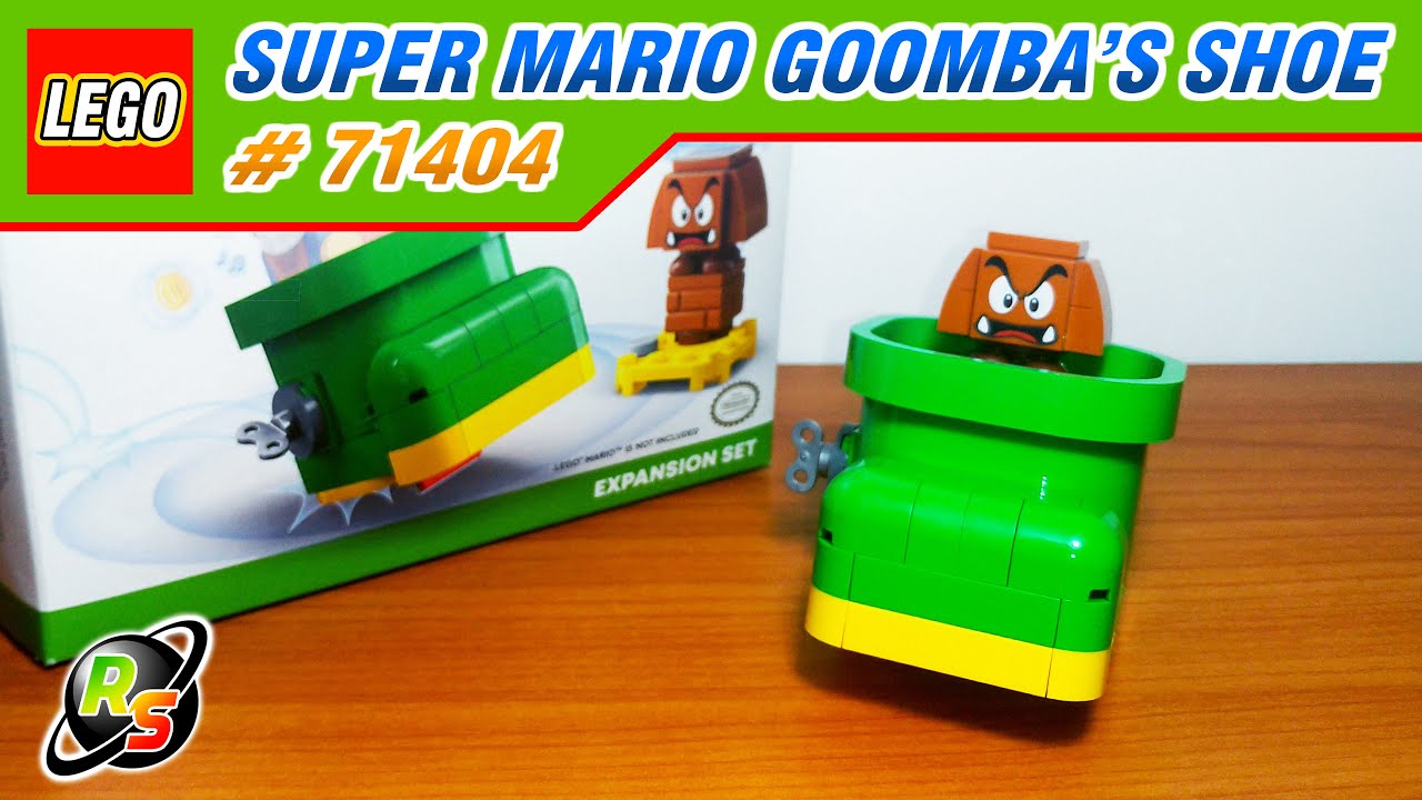 Lego Super Mario 71404 Goomba's Shoe Unboxing & Quick Build - YouTube