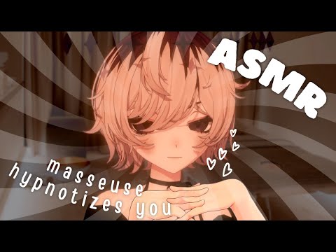 【ASMR RP】hypnotized by your loving masseuse | close whispering, massage sounds and more...