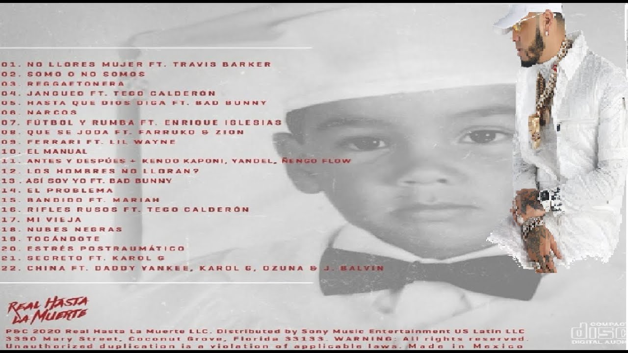 Conozcan El Tracklist Oficial: (El Album Emmanuel De Anuel AA) - YouTube