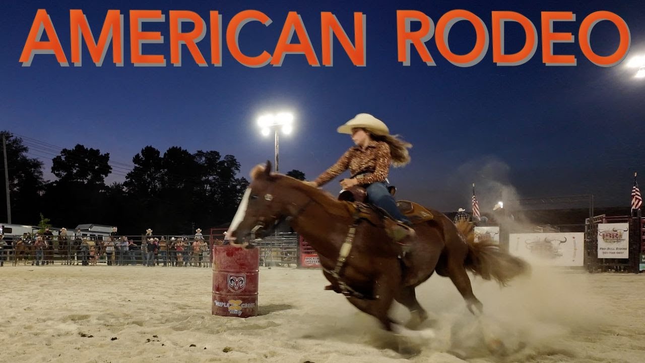 🇺🇸 [4K] THE AMERICAN RODEO 2024/ Women’s Rodeo - Barrel Racing 🛢🛢🛢 ...