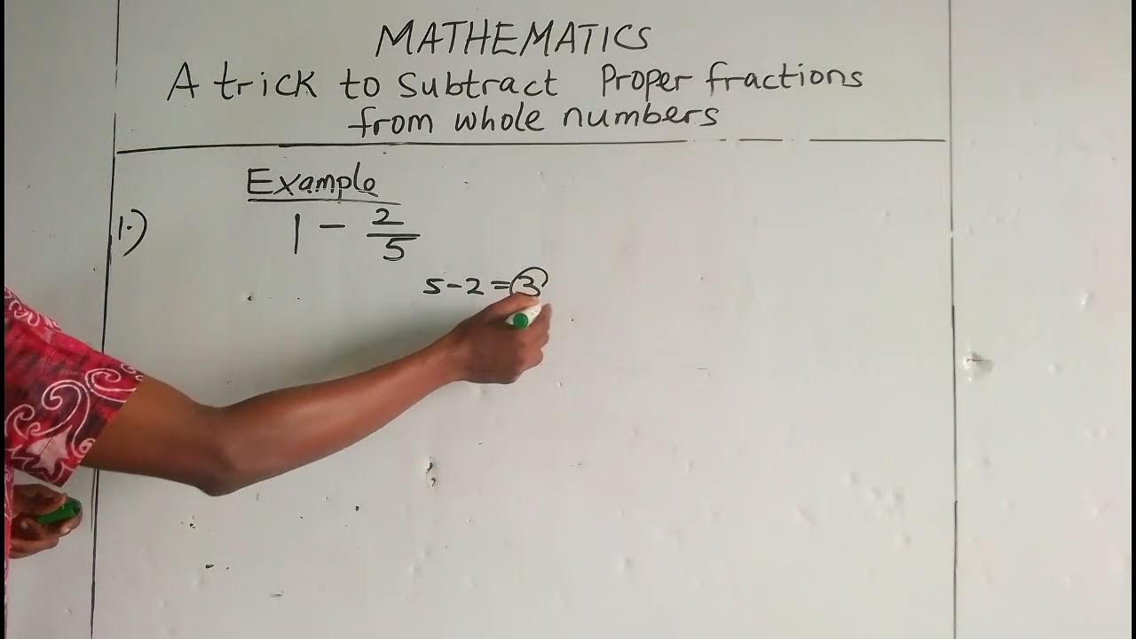 Math trick episode 3 A Trick To Subtract Proper Fractions From Whole math-trick-episode-3-a-trick-to-subtract-proper-fractions-from-whole
