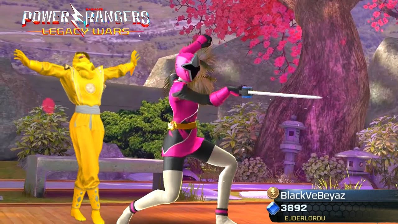 Power Rangers Ninja Steel Sarah Thompson and Mighty Morphin Yellow ...