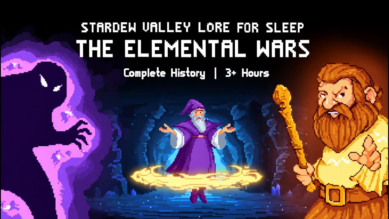 Stardew Valley Lore: A Deep Dive for Sleep & Relaxation (3+ Hours of ...