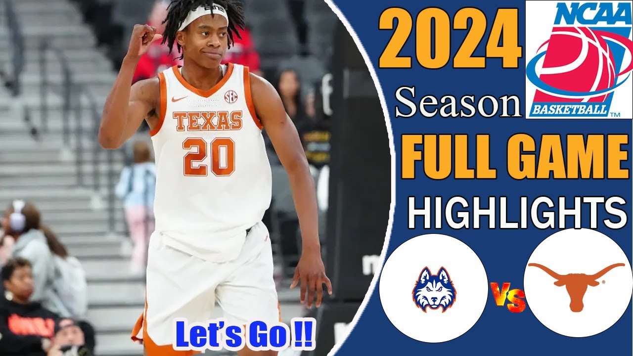 Texas vs Houston Christian [ FULL Highlights ] Nov 08,2024 | College ...