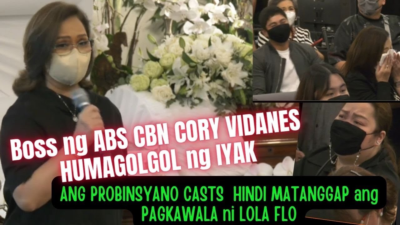 ABS CBN Boss CORY VIDANES EMOSYONAL sa Last Speech kay Miss Susan Roces ...