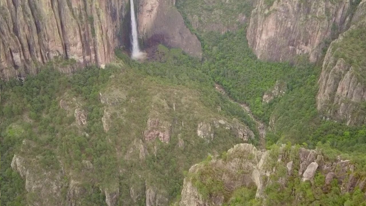 La hermosa cascada de basaseachi - YouTube