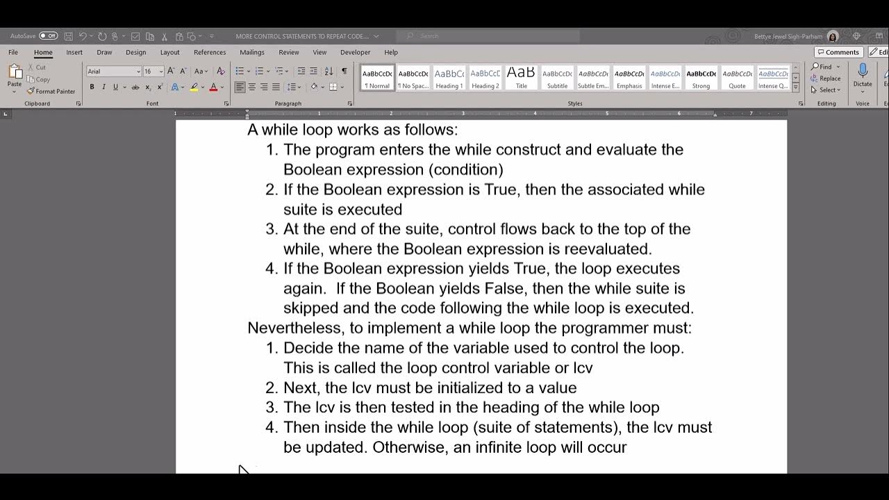 While_Loops_Part_1 - YouTube