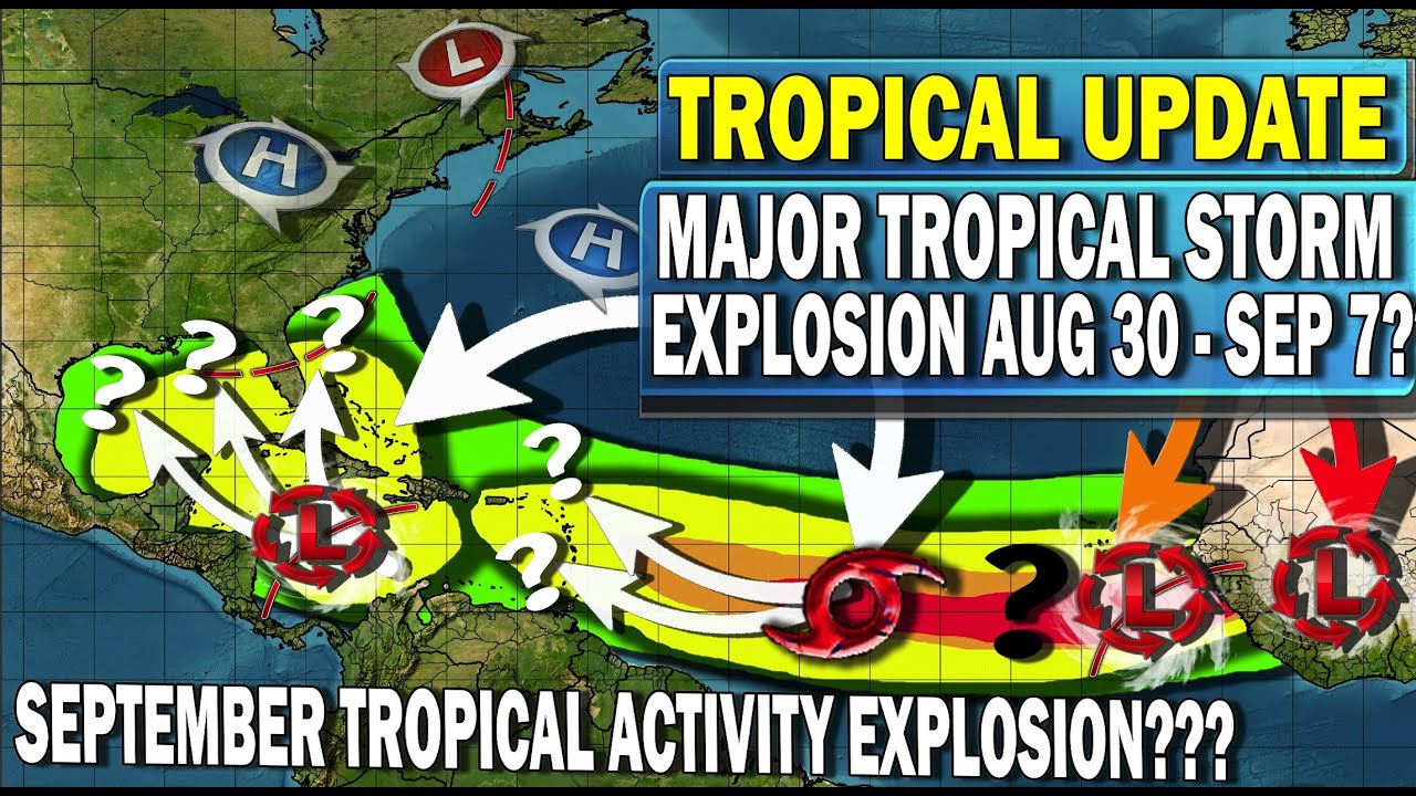 Tropical Update, Major Tropical Activity Explosion Coming Early ...