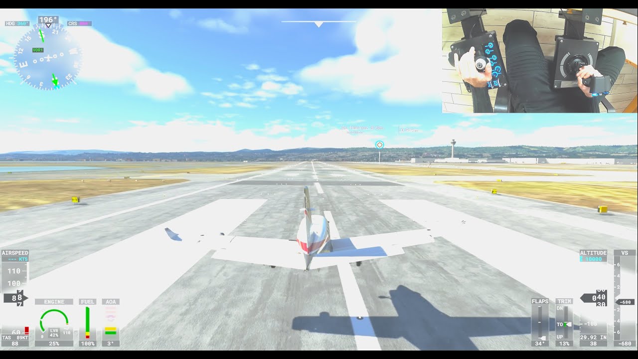 Microsoft Flight Simulator - Logitech X56 Hotas | 4K San Francisco USA ...