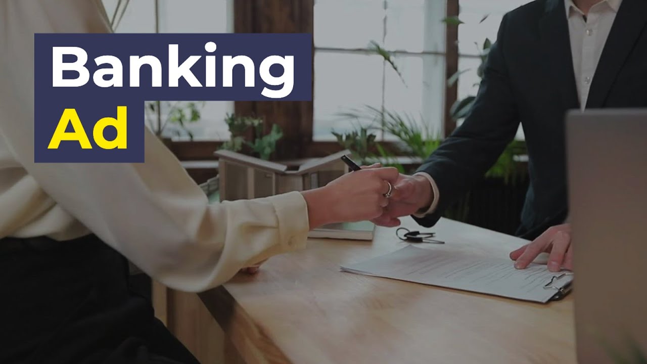 Banking Ad Video Template (Editable) - YouTube
