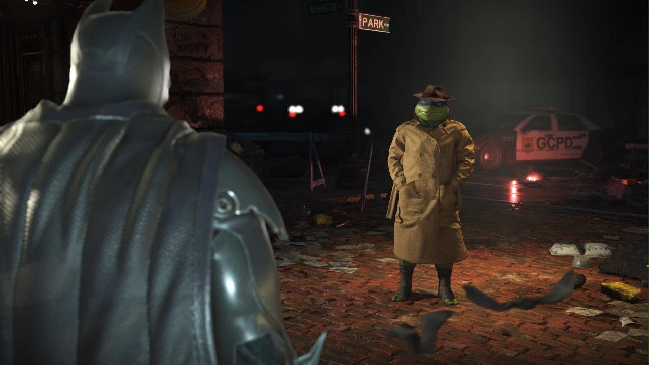 Injustice 2 Batman vs Leonardo TMNT - YouTube