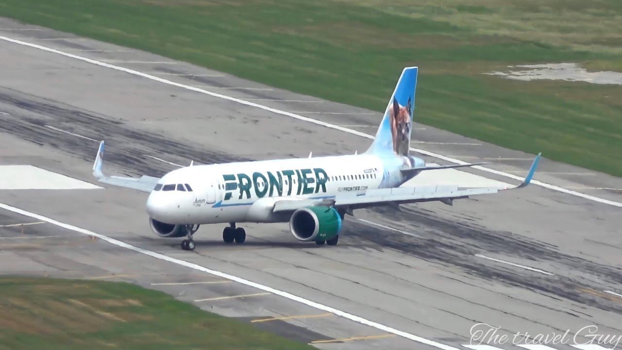 (4K) Frontier Airlines A320neo Landing at Ponce Mercedita Airport ...