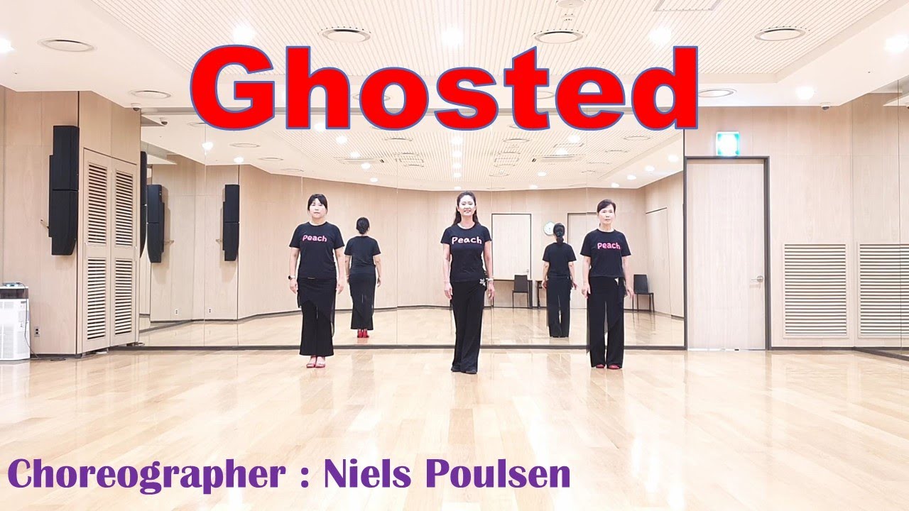 Ghosted Line Dance (Intermediate Level) - YouTube
