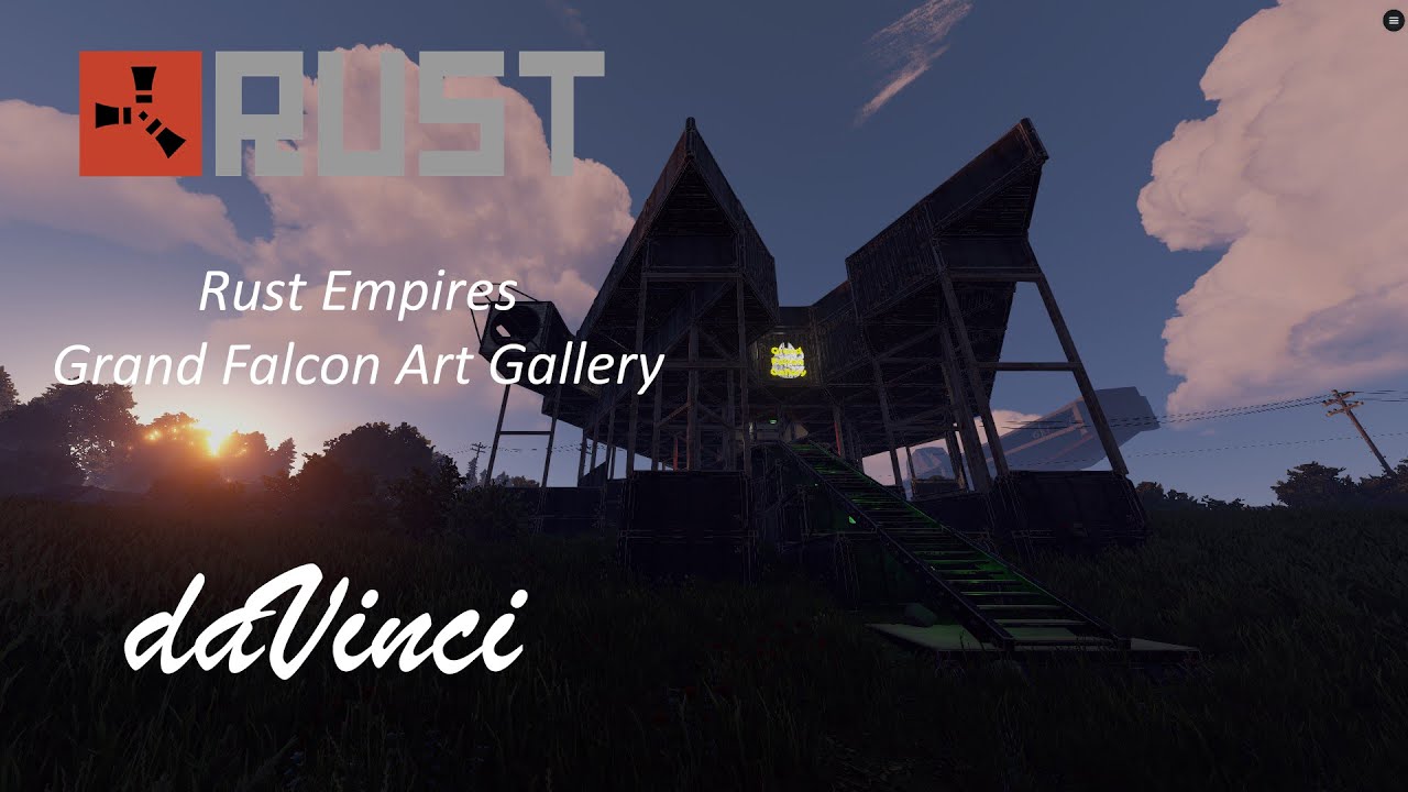 Rust Art - Rust Empires Falcon Gallery - YouTube