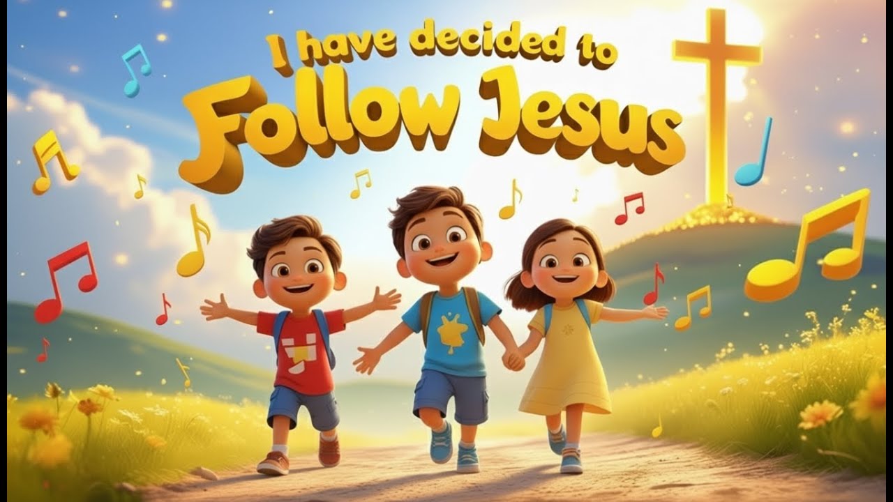 I Have Decided to Follow Jesus | Kids Worship Song | Bible Songs for ...
