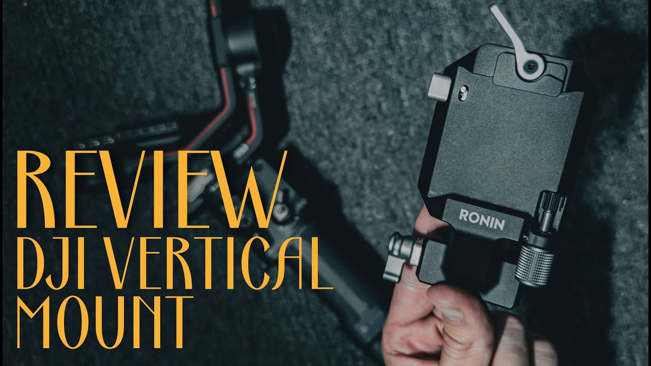 Graba en VERTICAL con tu DJI RS2 o RS3 - VERTICAL MOUNT DJI - YouTube