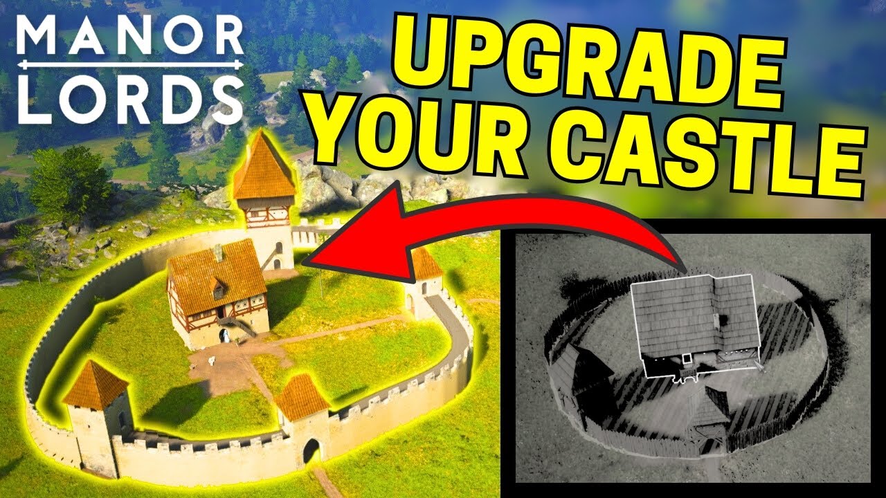 Manor Lords CASTLE BUILDING Explained – Full Guide & Showcase! - YouTube
