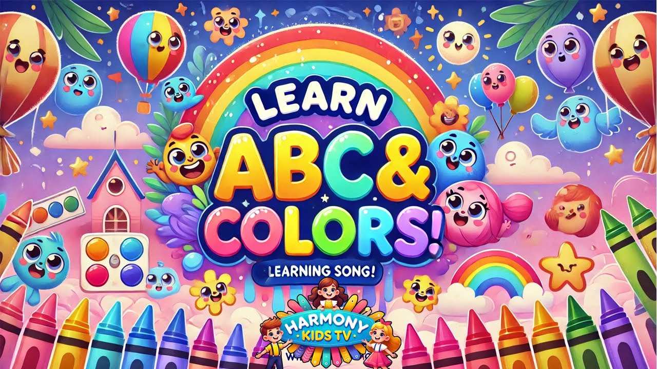 Learn ABCs & Colors – Fun Educational Song for Toddlers & Preschoolers ...