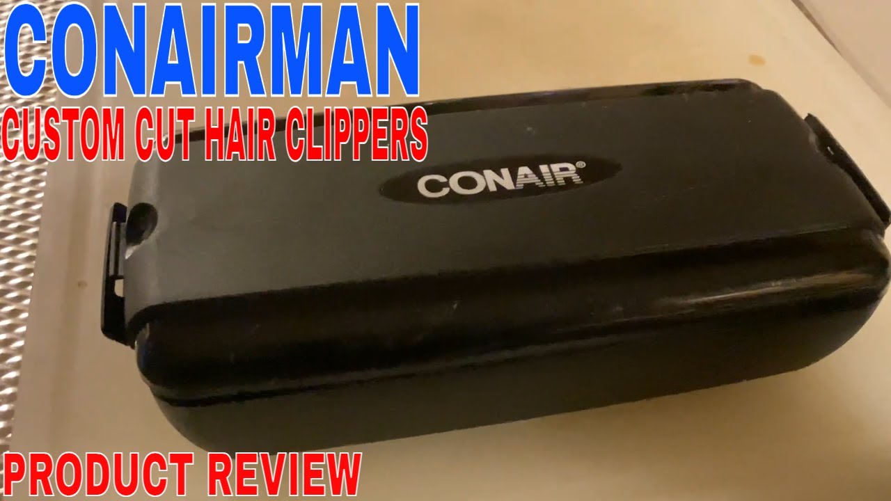 ConairMAN Custom Cut Hair Clippers 🔴 - YouTube