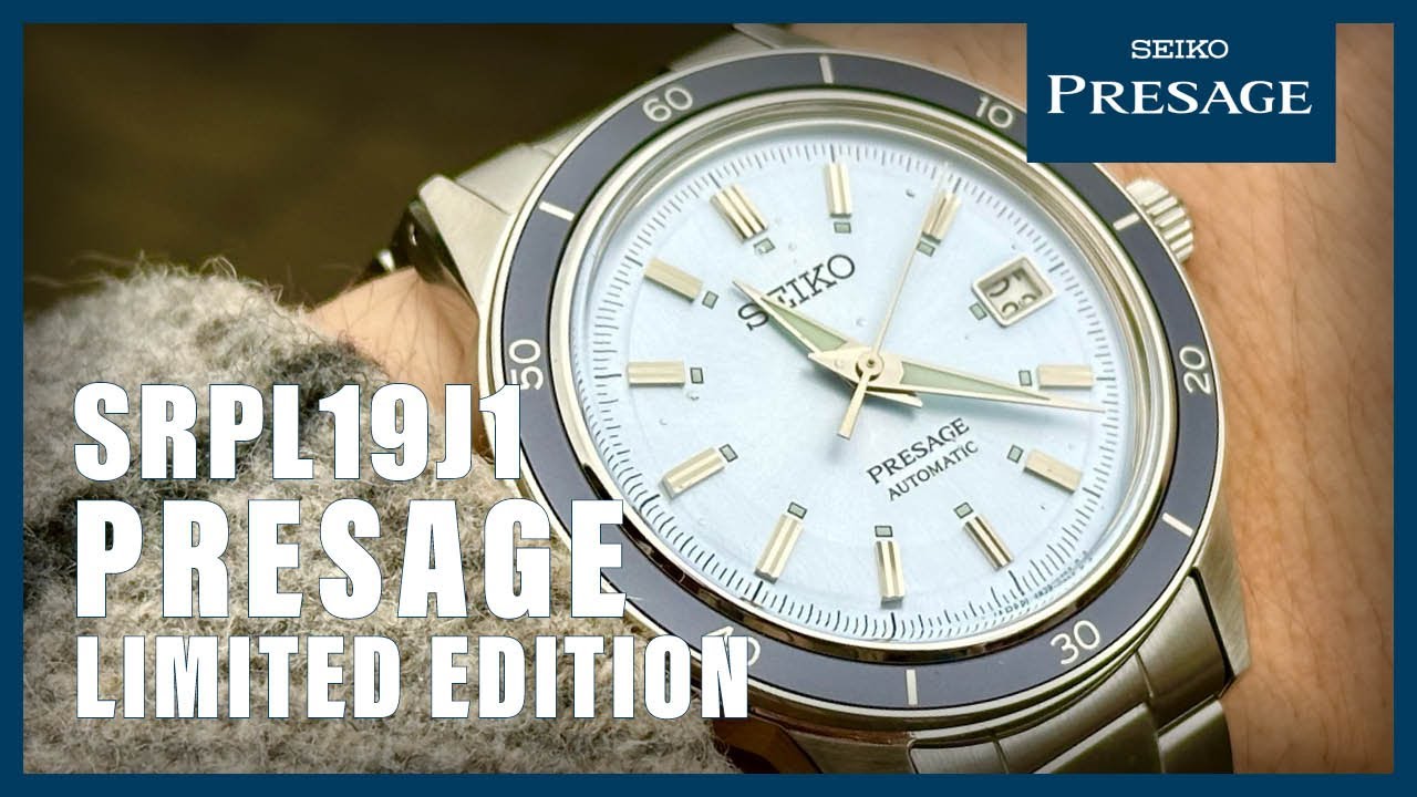 Unboxing The New Seiko Presage SRPL19J1 Limited Edition - YouTube