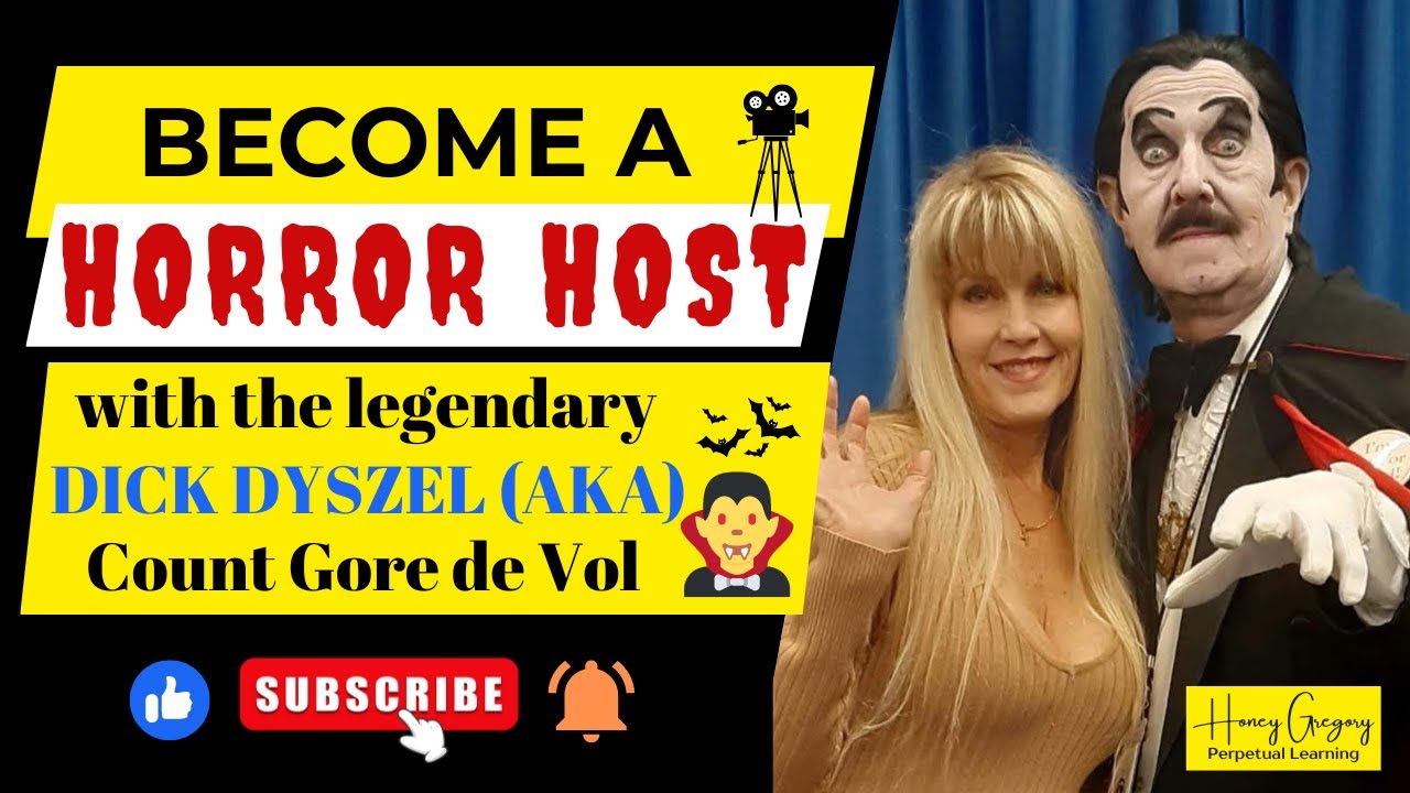 How to become a Horror Host. Meet the legendary Dick Dyszel AKA Count ...