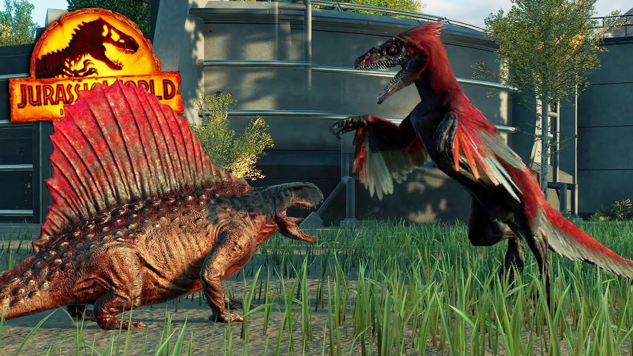 PYRORAPTORS VS DIMETRODONS!!! - Jurassic World Evolution 2 Dominion ...