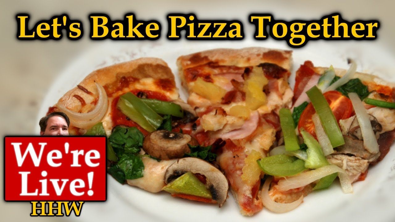 🔴 Live Cooking Stream: Homemade Pizza - YouTube