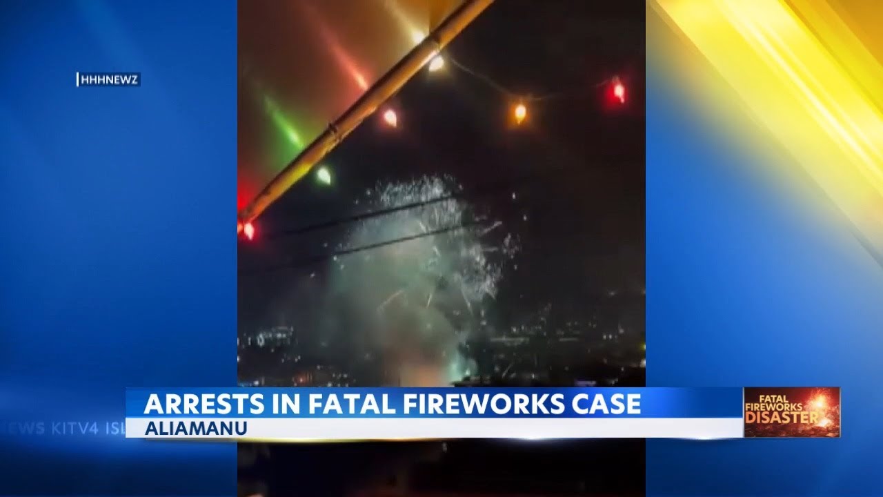 Man, woman arrested for Aliamanu fireworks explosion released pending ...