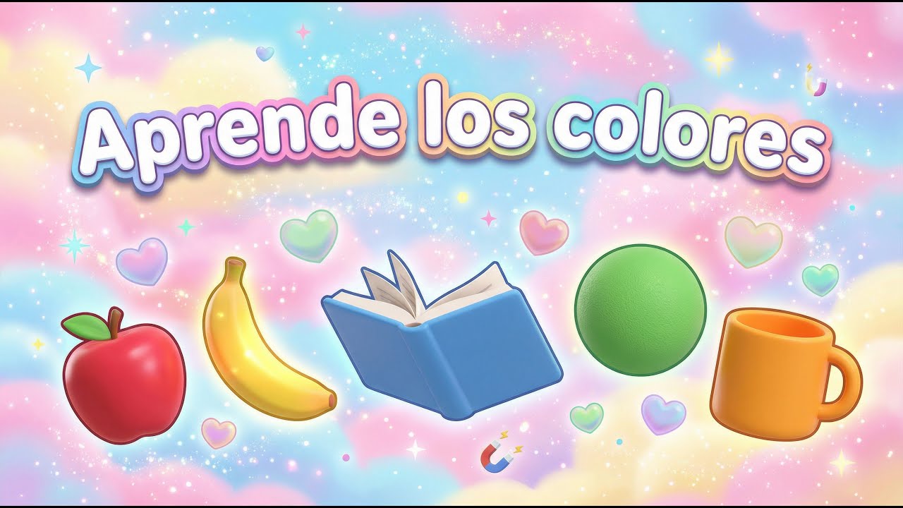 Aprende los colores con objetos del día a día - YouTube