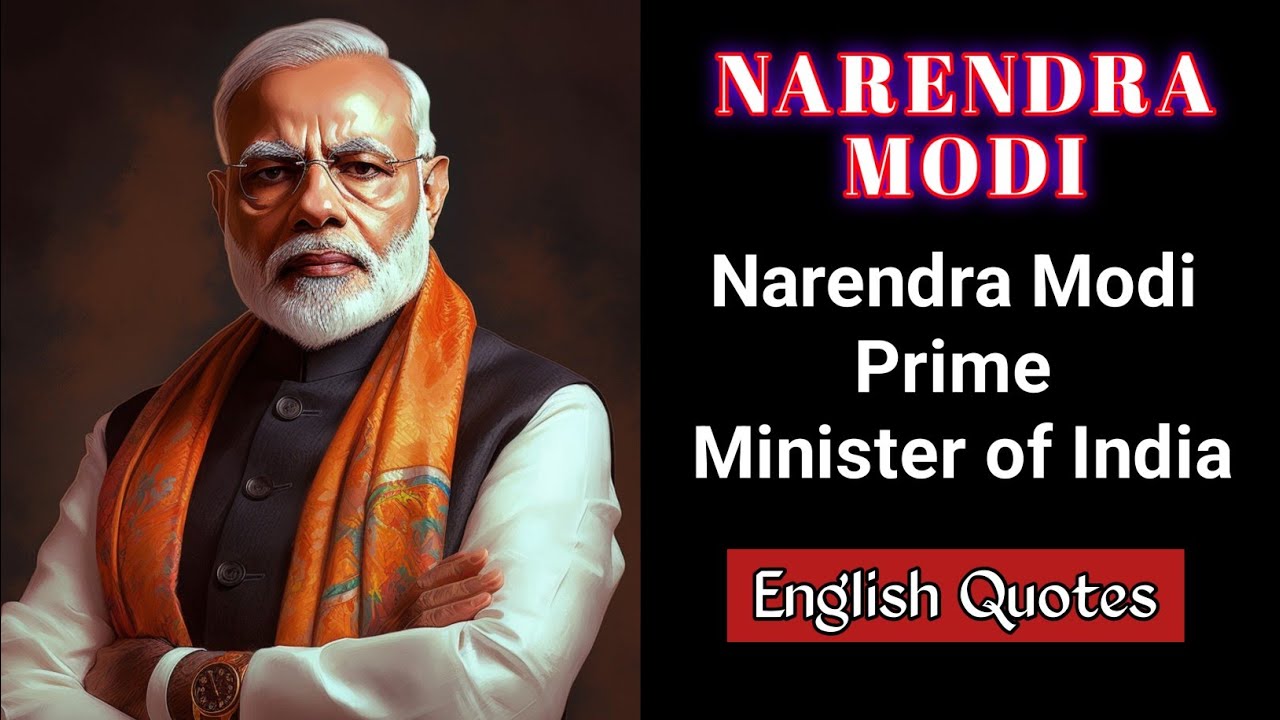 NARENDRA MODI | Prime Minister Of India | Ads Quotes - YouTube