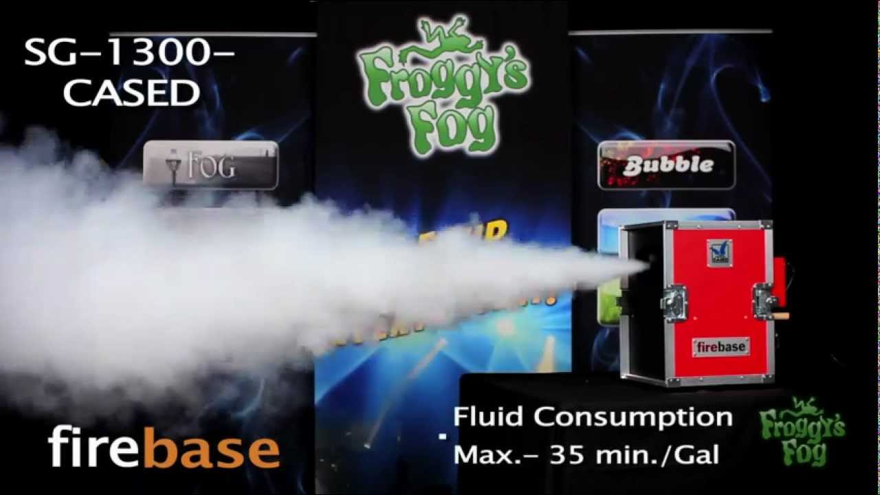 FireBase SG-1300-CASED - High Output Continuous Smoke Generator - 1300 ...