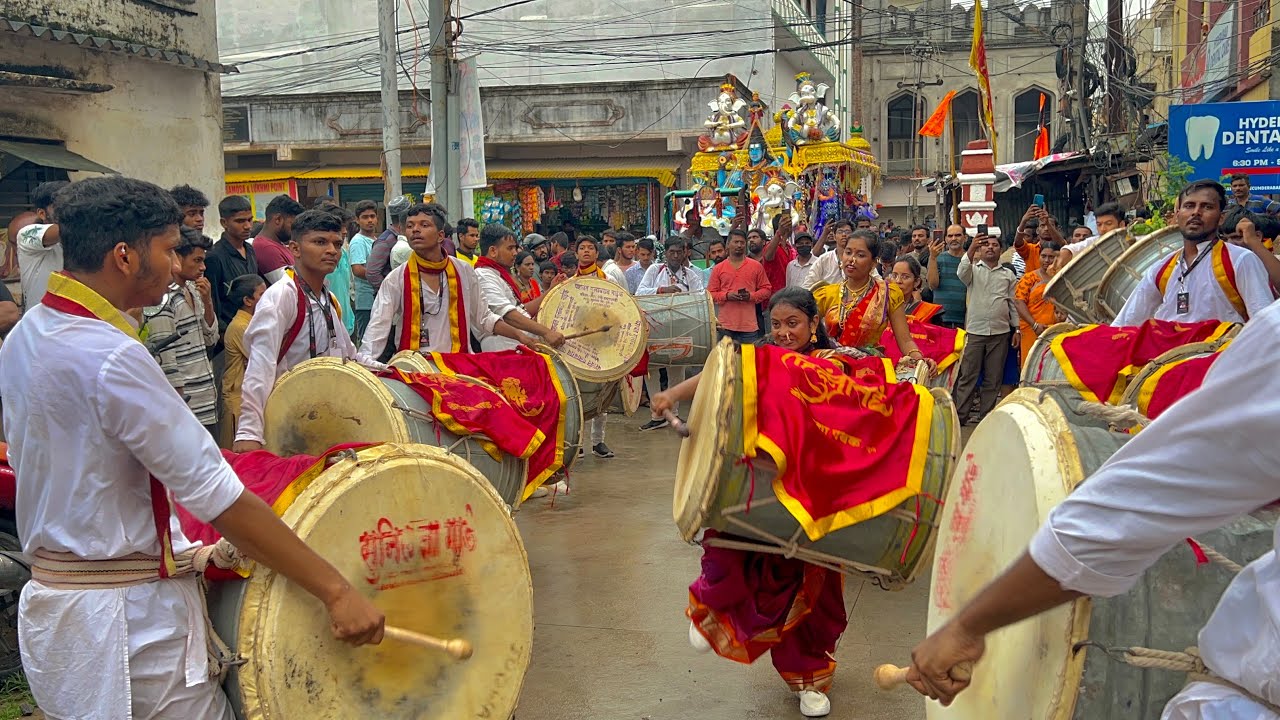 Nashik Dhol Tasha | Bowenpally pappu Patel Ganesh Nimajjanam 2022 ...