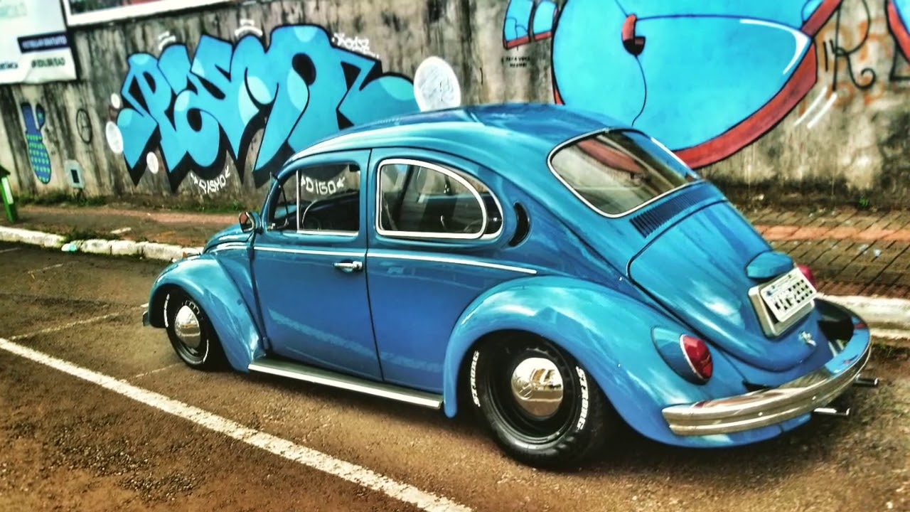 Clássico fusca azul🥊 - YouTube