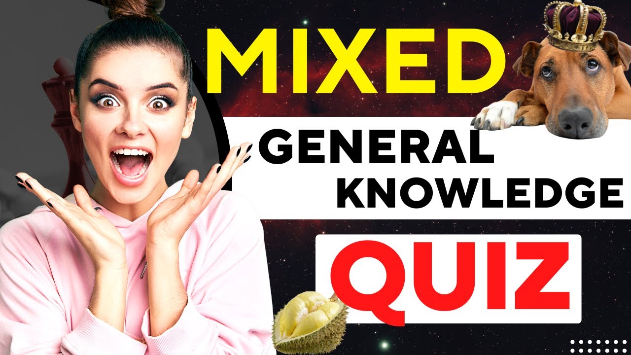 General Knowledge Quiz| Can You Answer more Than 16/20 Questions⁉️ Pub Quiz 🔴 - YouTube