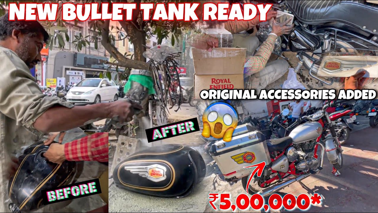 New Original *BULLET TANK* Ready😍,New Accessories Added - YouTube