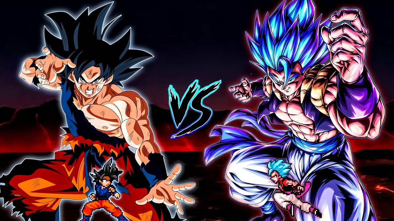 Goku TP V3.5 OP (all form) VS Gogeta OP (all form) in Jump Force Mugen ...