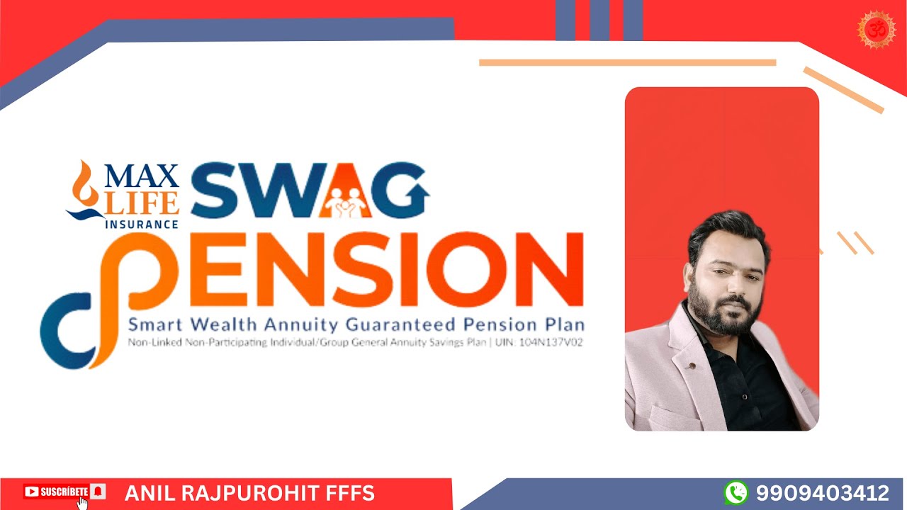 MAX LIFE SMART WEALTH ANNUITY GUARANTEED PENSION PLAN || MAX LIFE SWAG ...