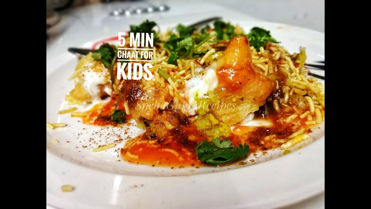 5 min Snacks Recipe for Kids |Chatpata Chat Recipe |No Onion No Garlic ...