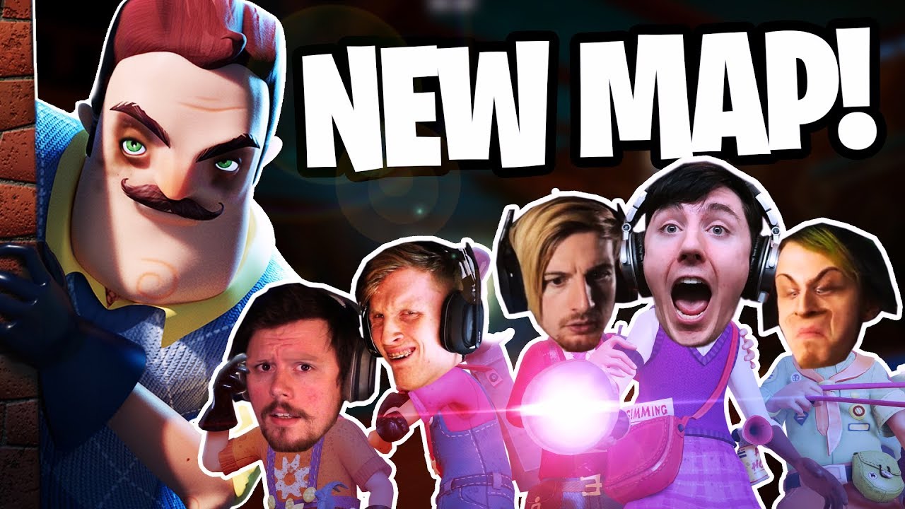 FINALLY A NEW MAP!!! || Secret Neighbor w/ FRIENDS! (MULTIPLAYER) - YouTube