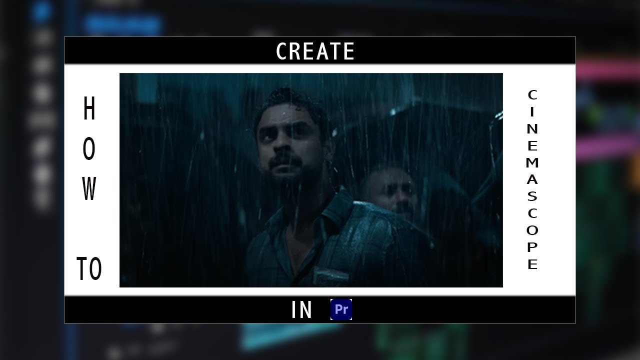 How to Create cinemascope bars in Adobe Premiere Pro | Editz T | JJ ...